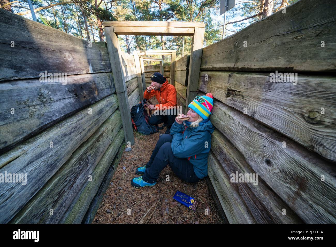 Wartime lunch break hi-res stock photography and images - Alamy