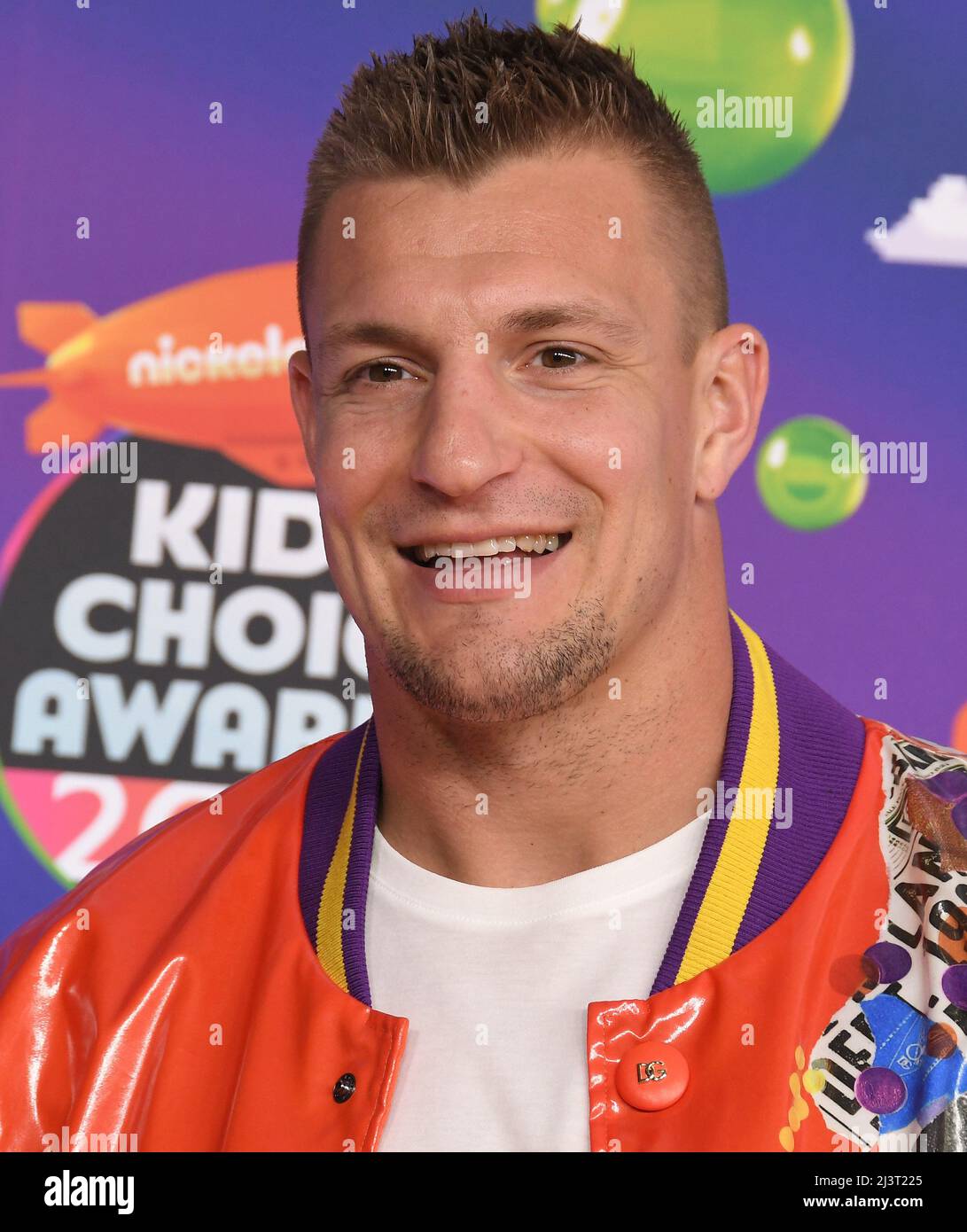 Los Angeles, USA. 09th Apr, 2022. Rob Gronkowski arrives at the 2022 ...