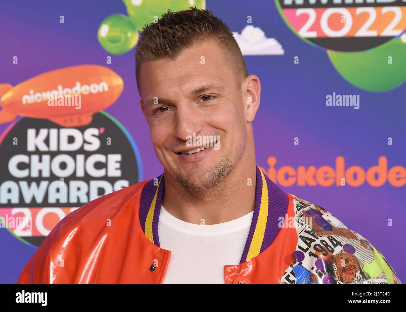 Rob gronkowski nickelodeon kids choice hi-res stock photography and ...