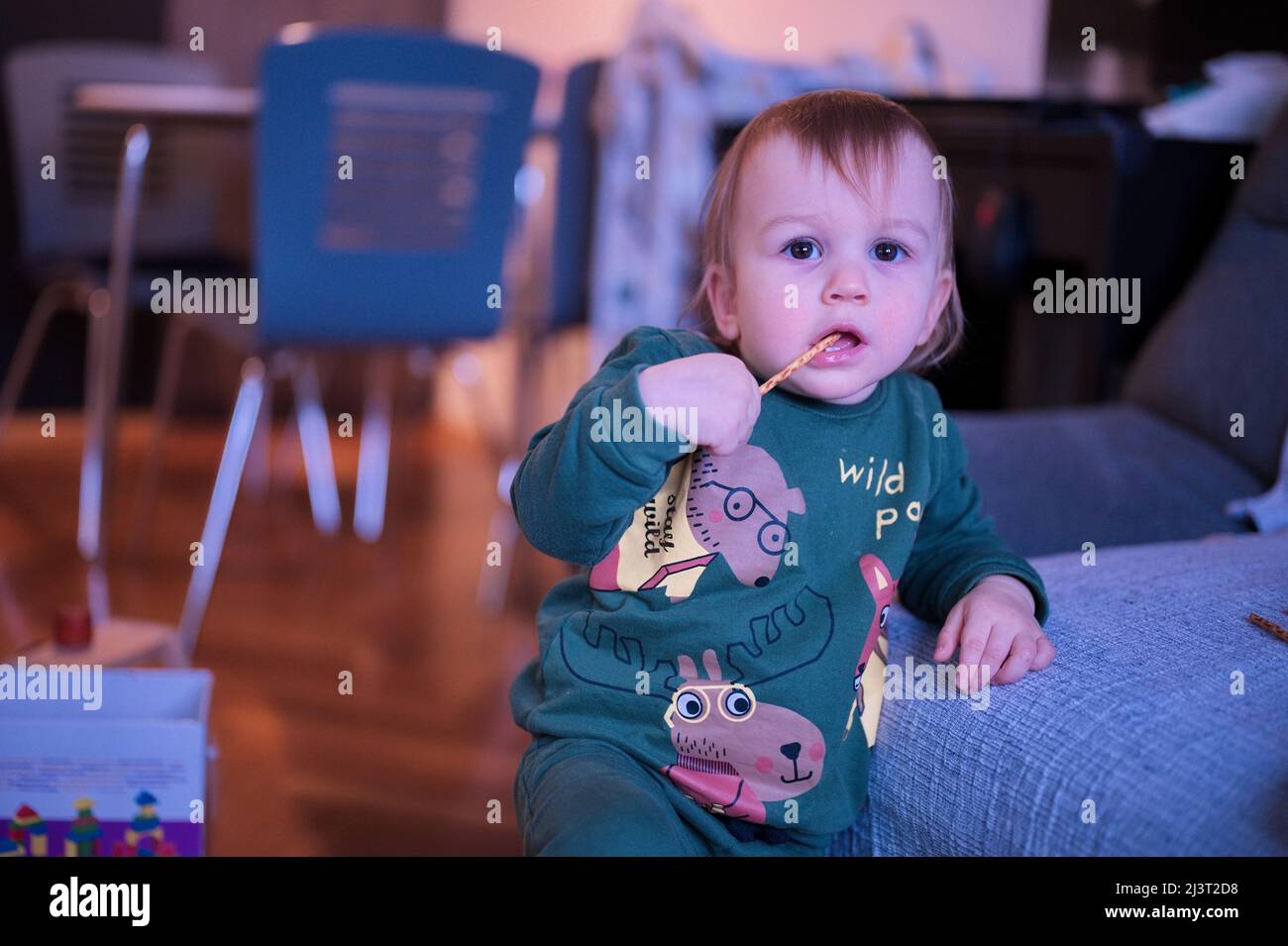 Boy snack hi-res stock photography and images - Alamy