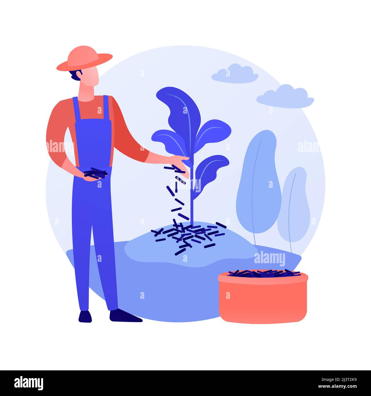 Compost moisture Stock Vector Images - Alamy