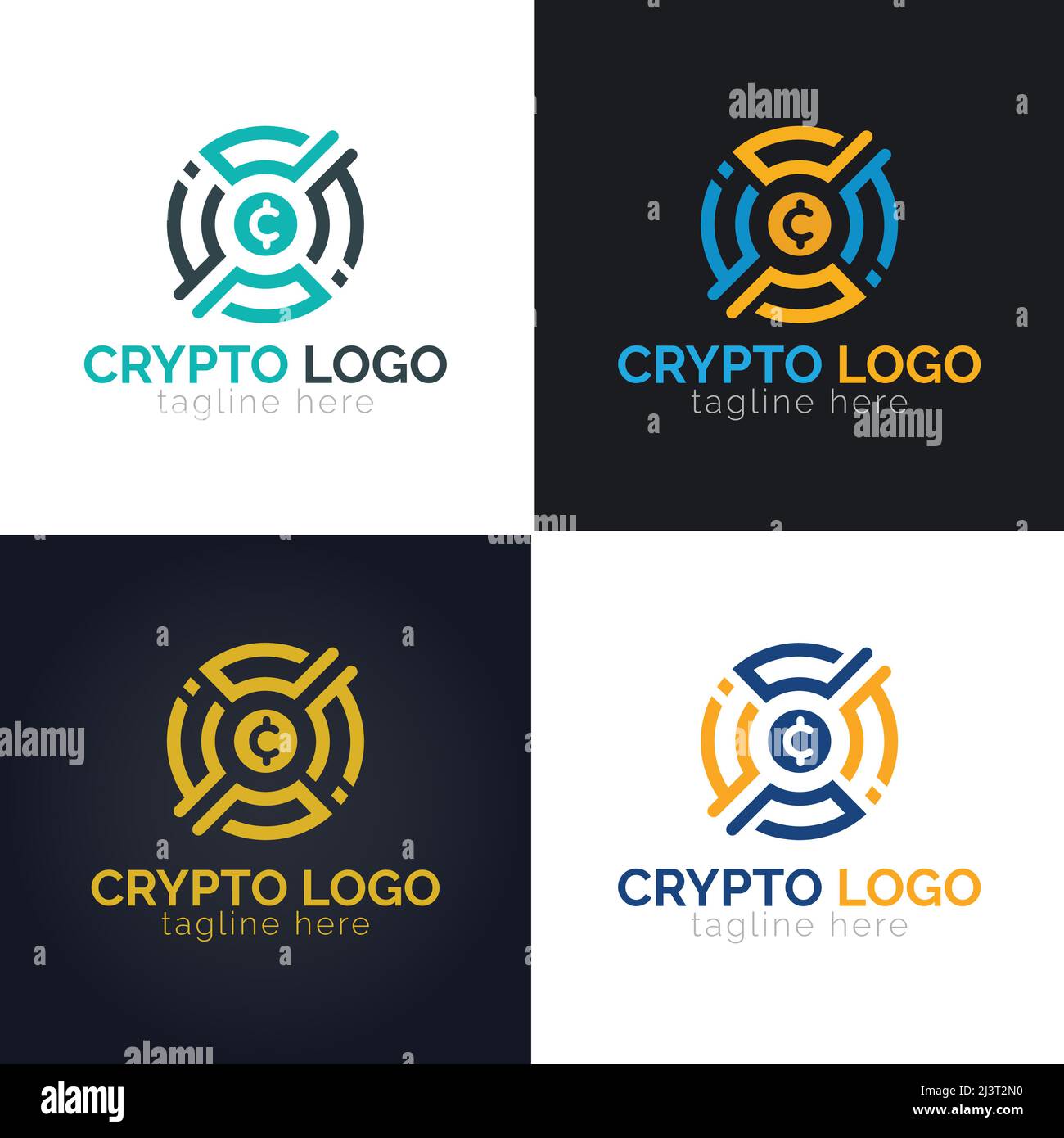 Coins logo hi-res stock photography and images - Alamy