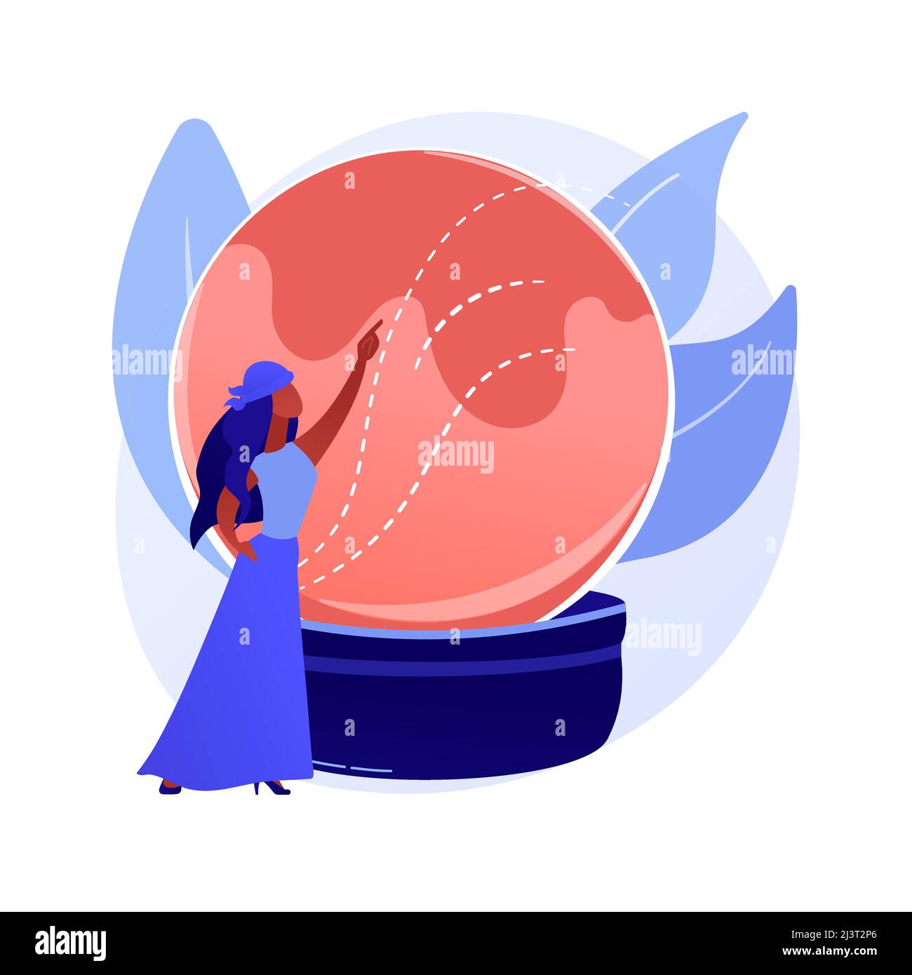 Fortune teller machine Stock Vector Images - Alamy