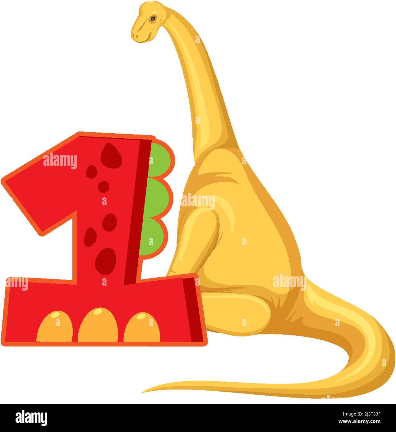 Image of a number 1 Stock Vector Images - Alamy
