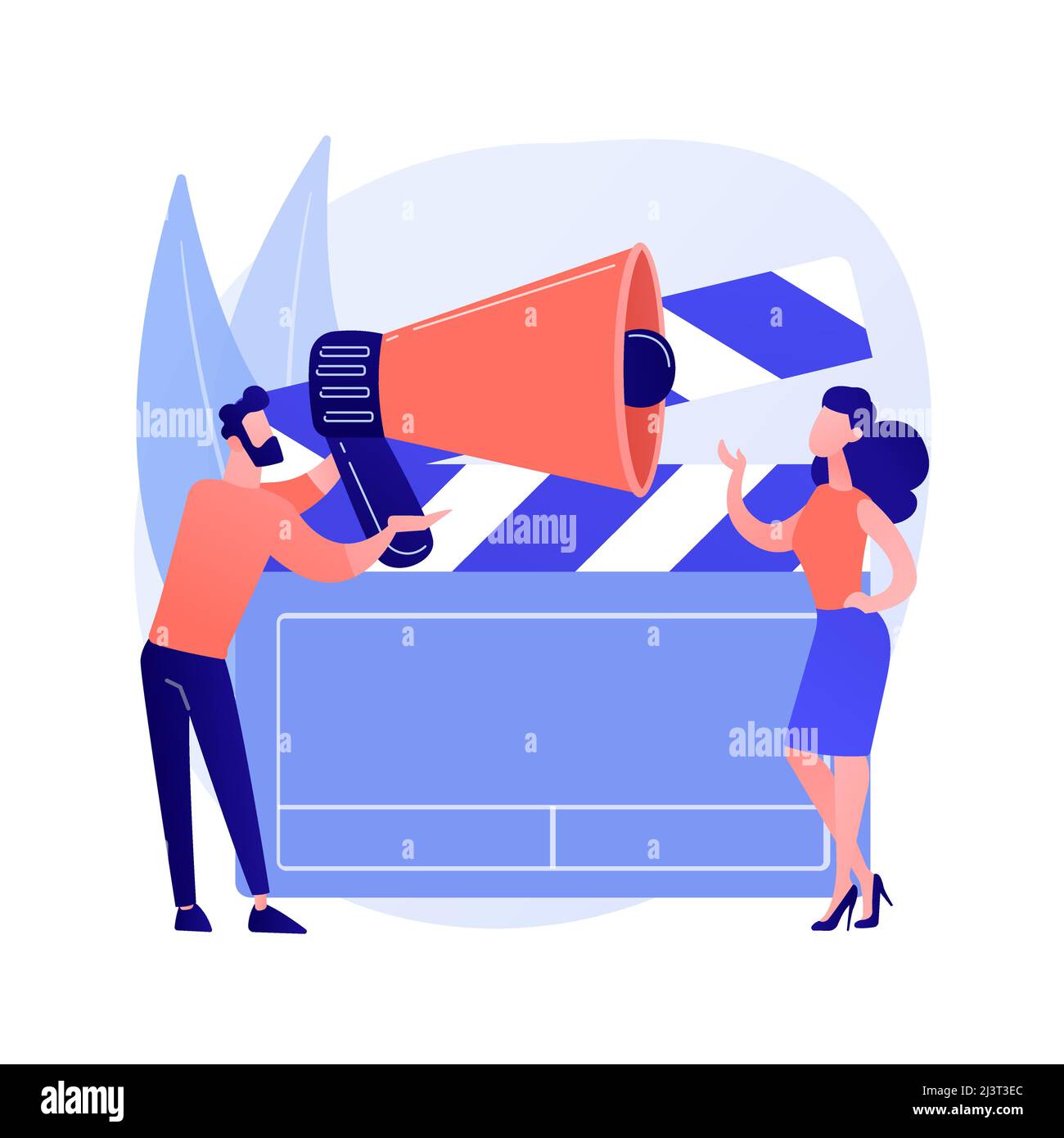 Casting call abstract concept vector illustration. Open call for models ...