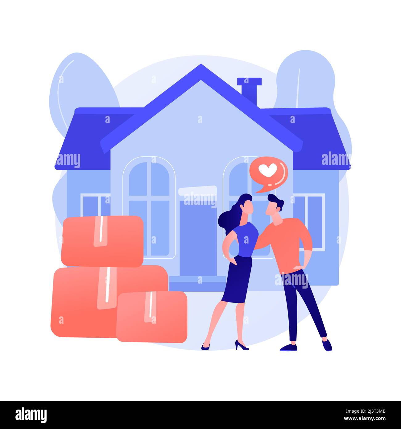 Cohabitation couple Stock Vector Images - Alamy