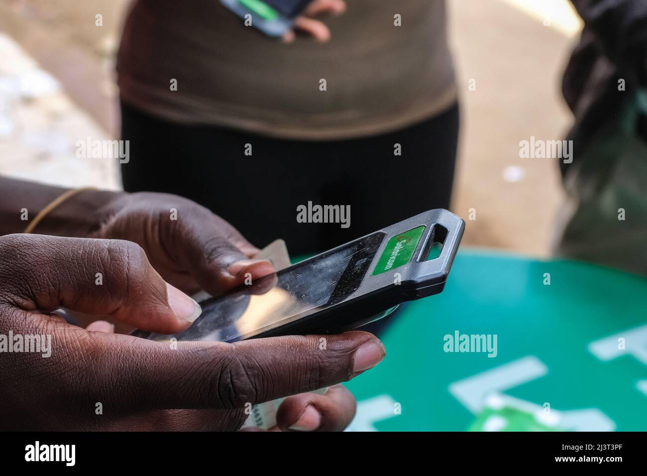 Kenya the smartphone network hi-res stock photography and images - Alamy