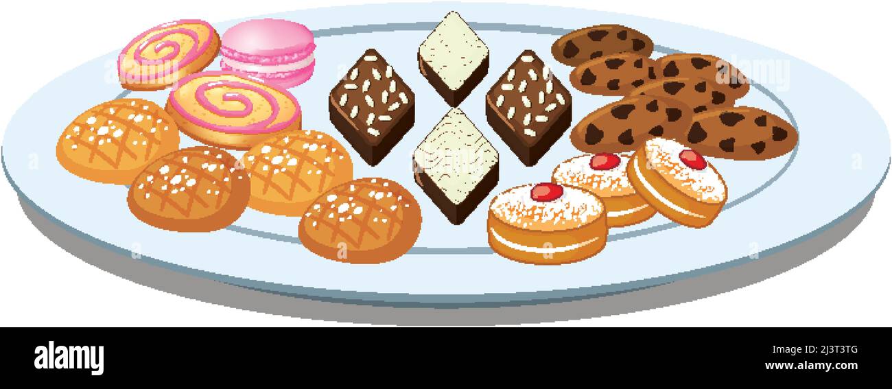 Plate Of Cookies Clip Art