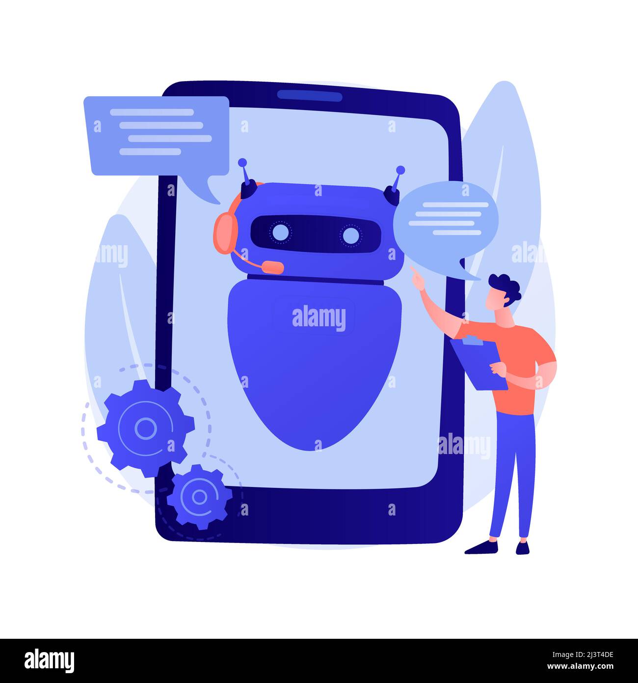 Chatbot graphic hi-res stock photography and images - Alamy