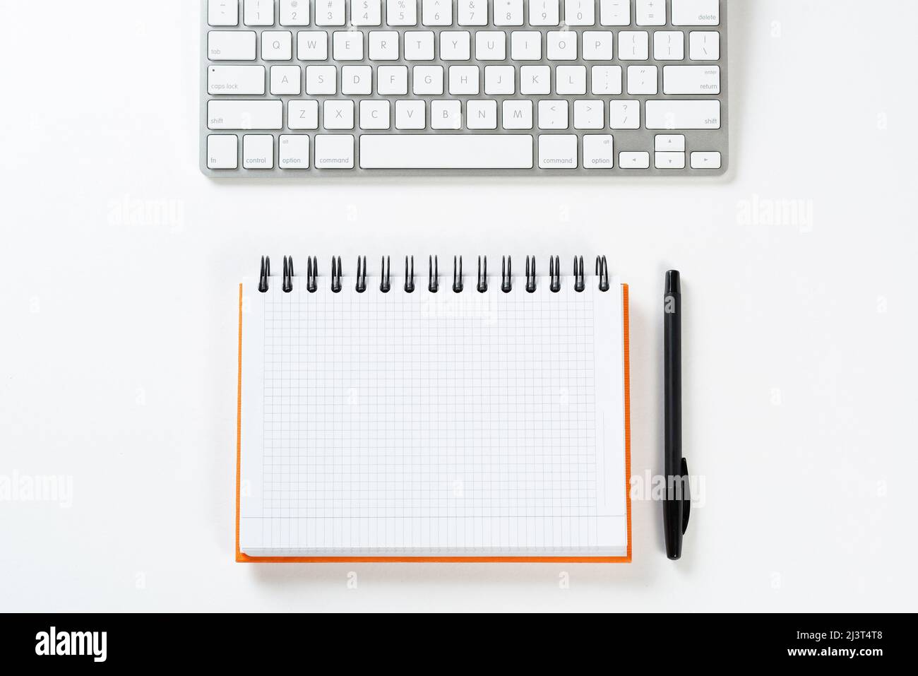 Top view of modern working place Stock Photo - Alamy