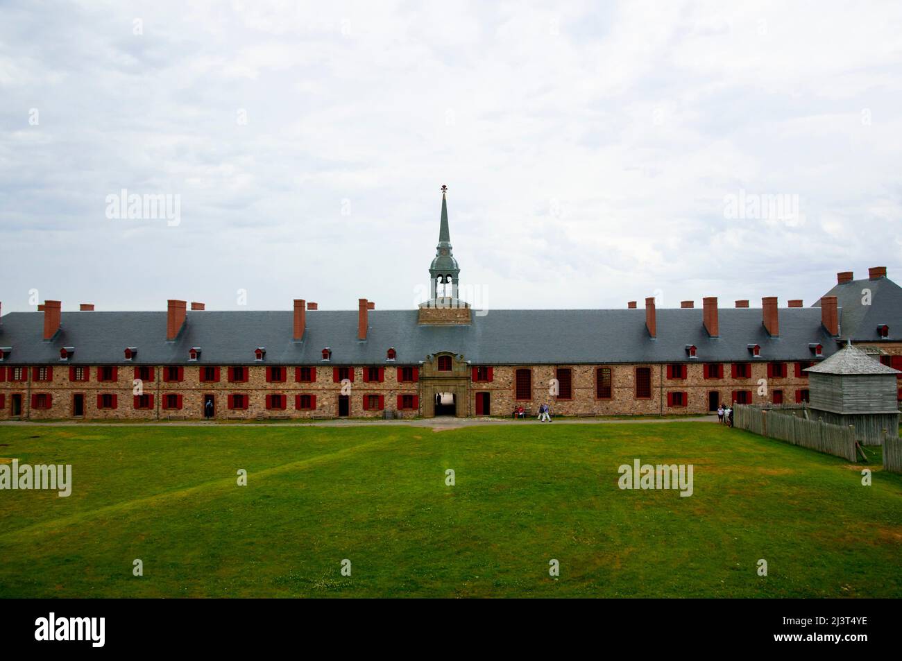 Fort Louisbourg - Nova Scotia - Canada Stock Photo - Alamy