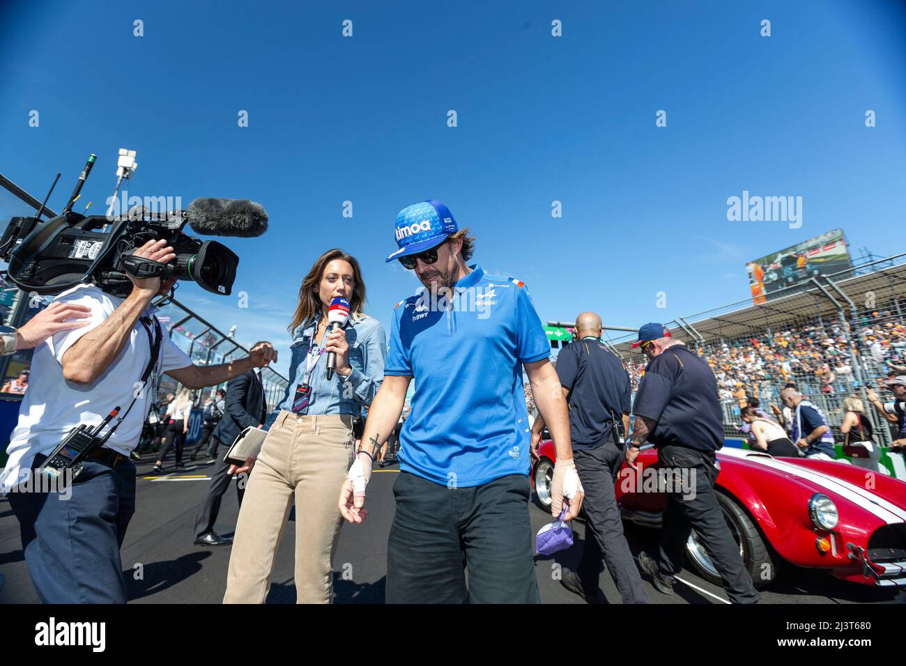 Drivers parade albert park hi-res stock photography and images - Alamy