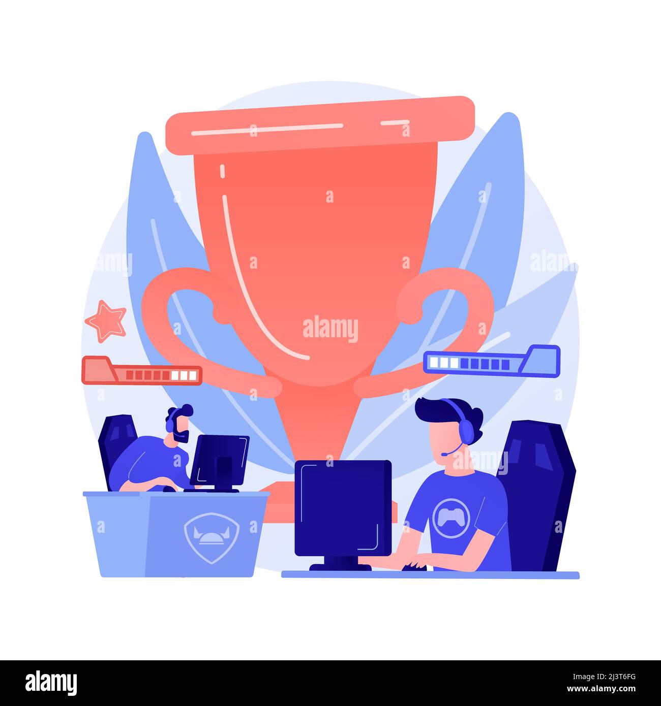 Esports arena Stock Vector Images - Alamy