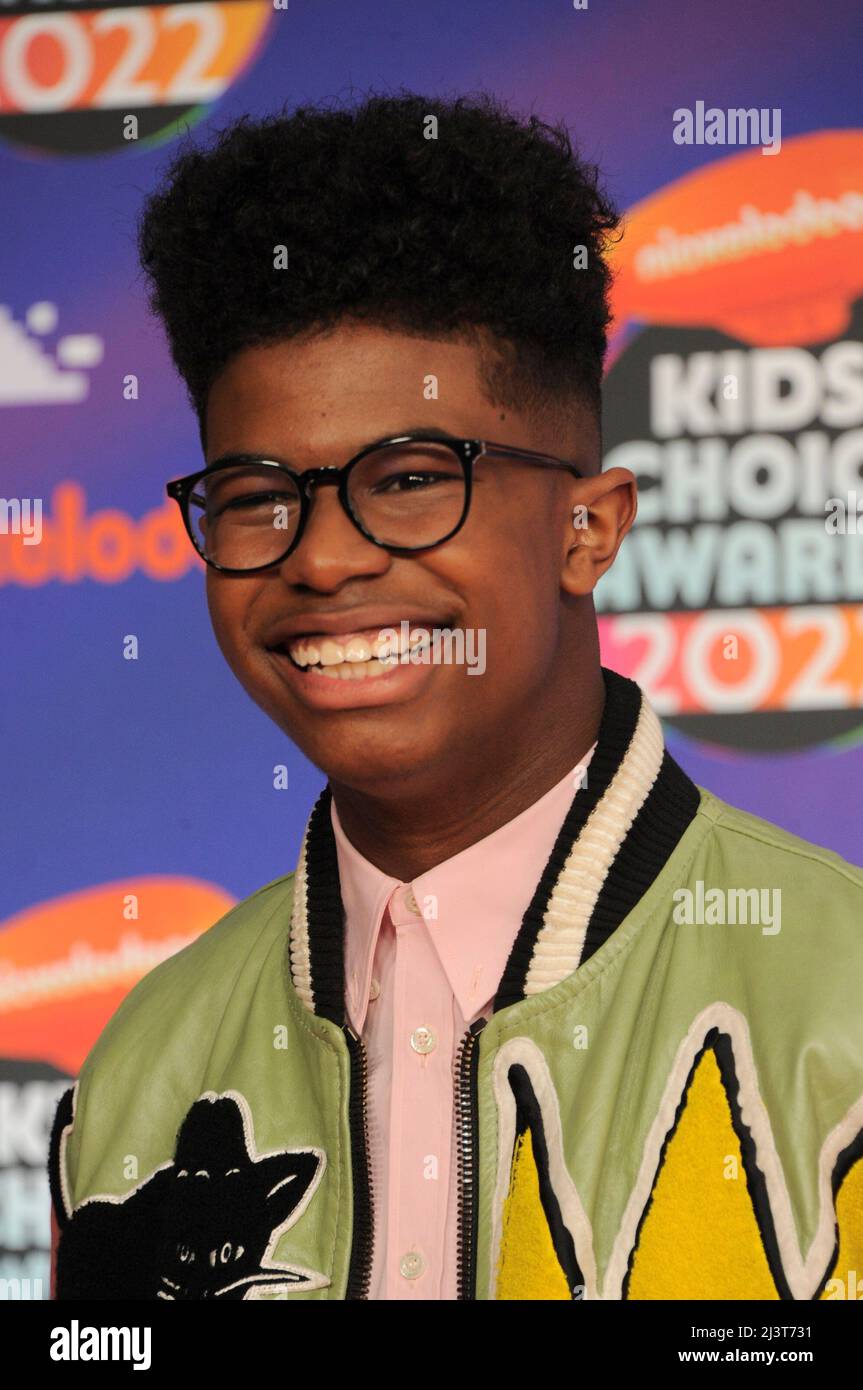 Santa Monica, CA. 9th Apr, 2022. Isaiah Crews at arrivals for ...