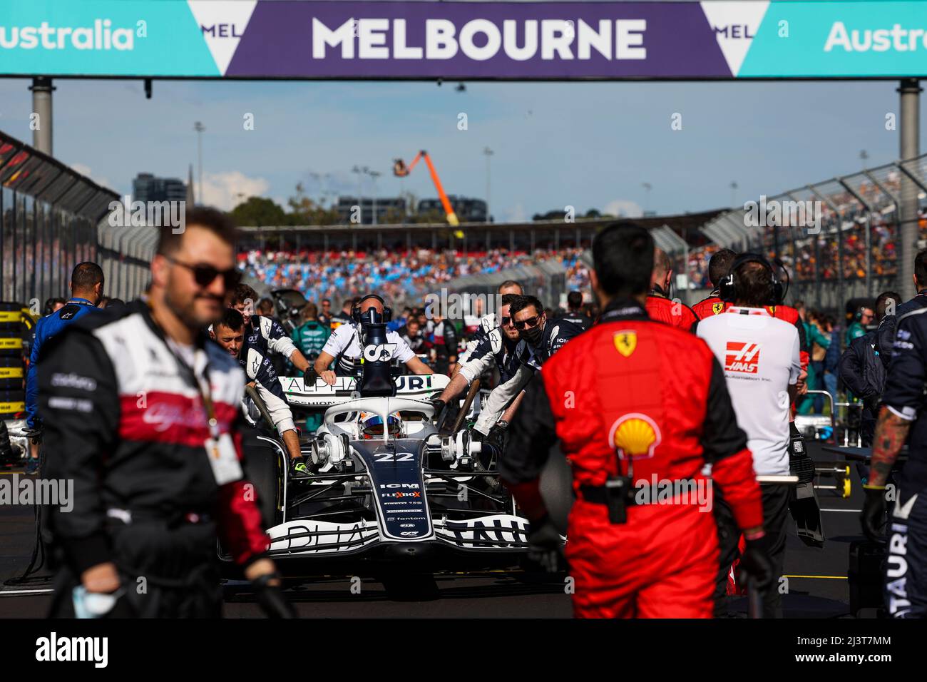 Yuki tsunoda formula 1 australia hi-res stock photography and images - Alamy