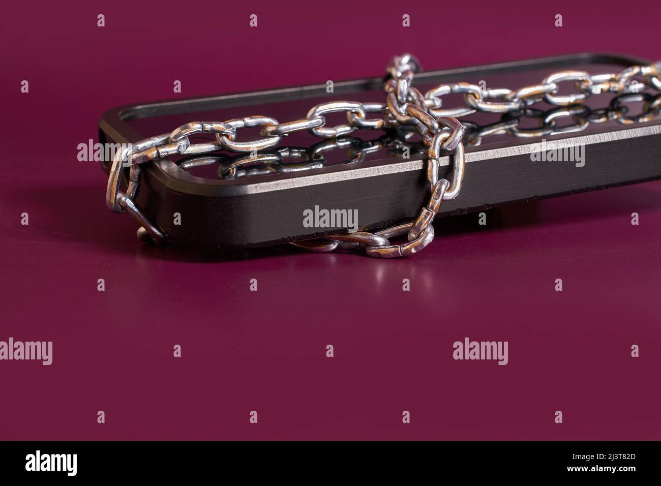 No mobile phone phobia nomophobia hi-res stock photography and images ...