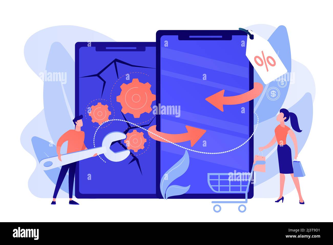 Deal device Stock Vector Images - Alamy