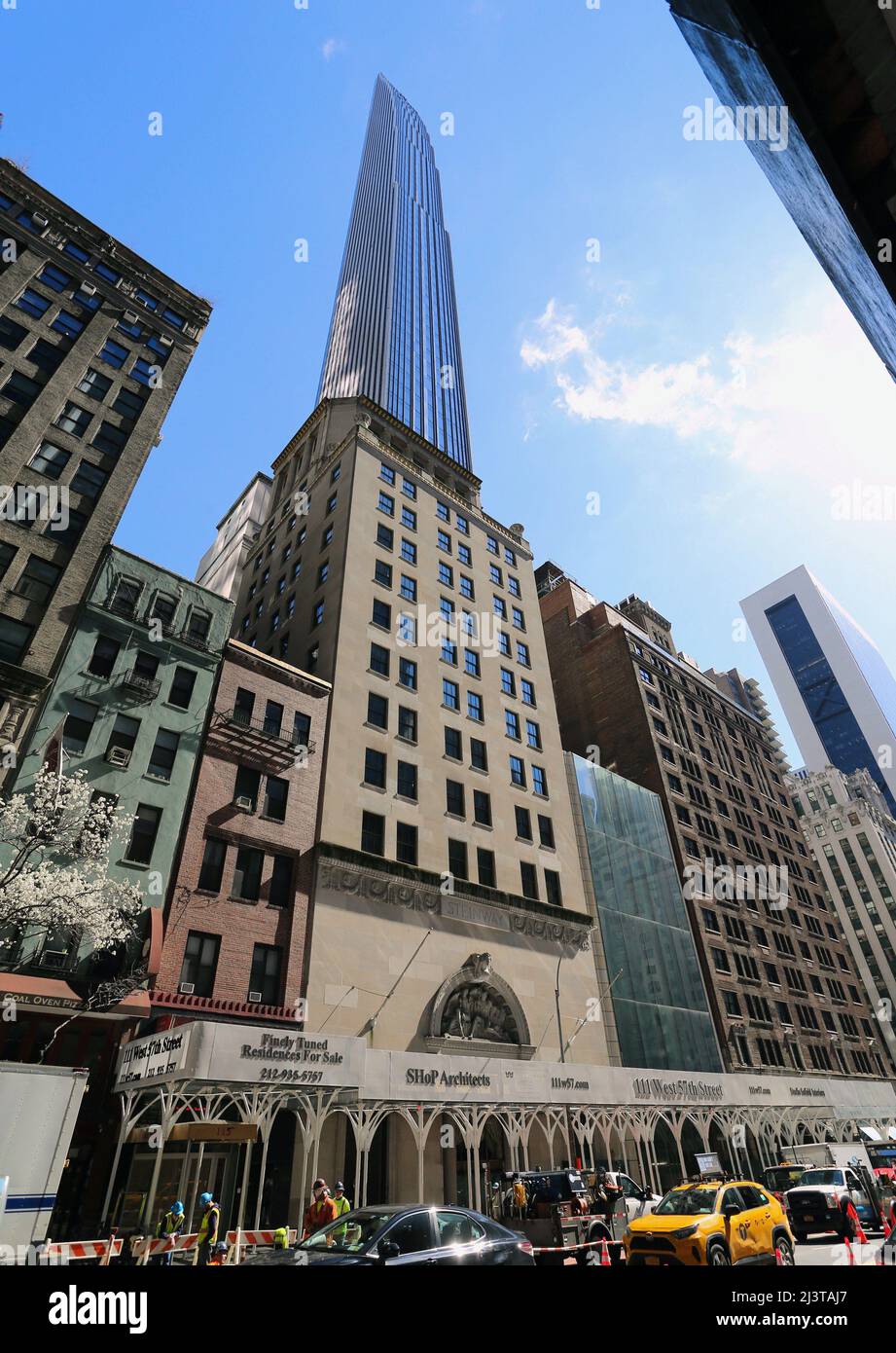 The world's skinniest skyscraper The Steinway Tower is ready for it's ...