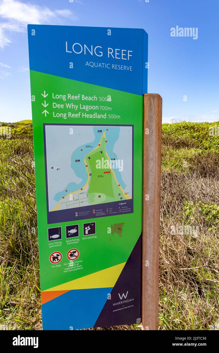 Sydney northern beaches map hi-res stock photography and images - Alamy