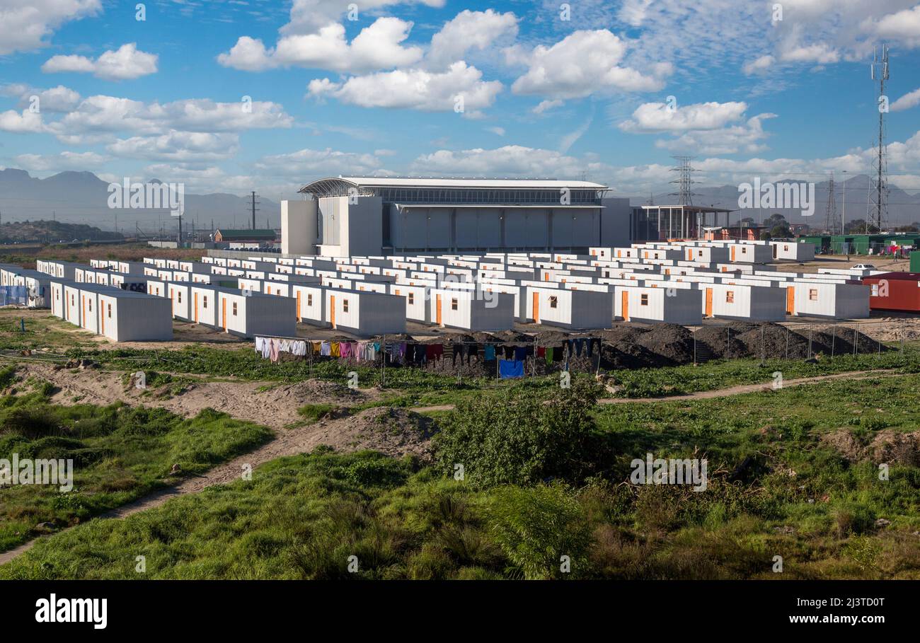 South Africa, Cape Town, Khayelitsha Township Housing, Community Centre ...