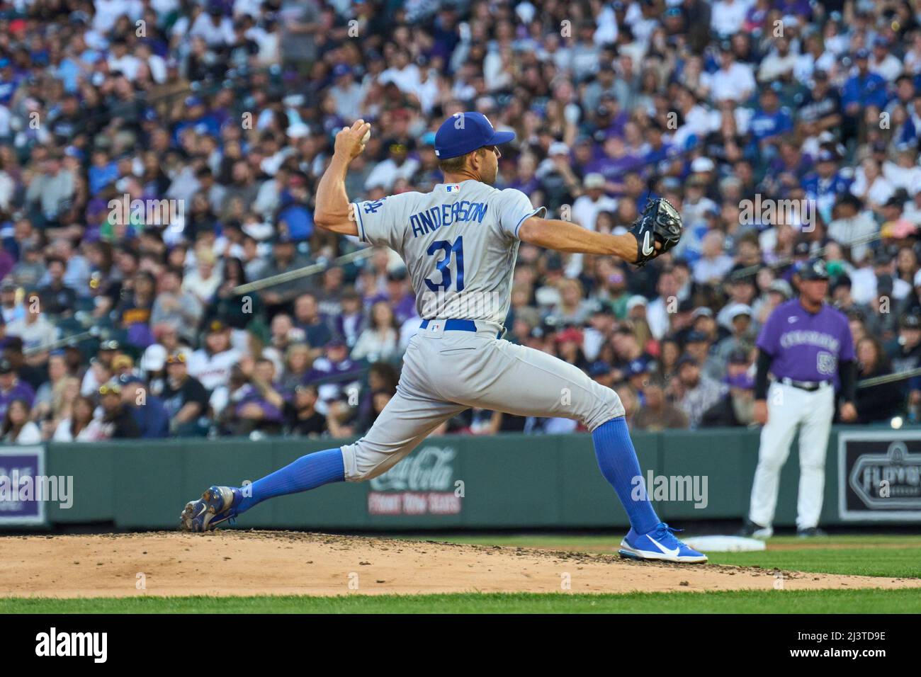 Tyler anderson dodgers hi-res stock photography and images - Alamy