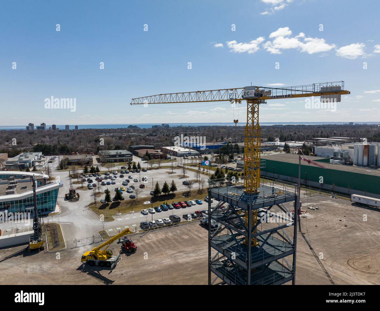 Liebherr crane hi-res stock photography and images - Alamy
