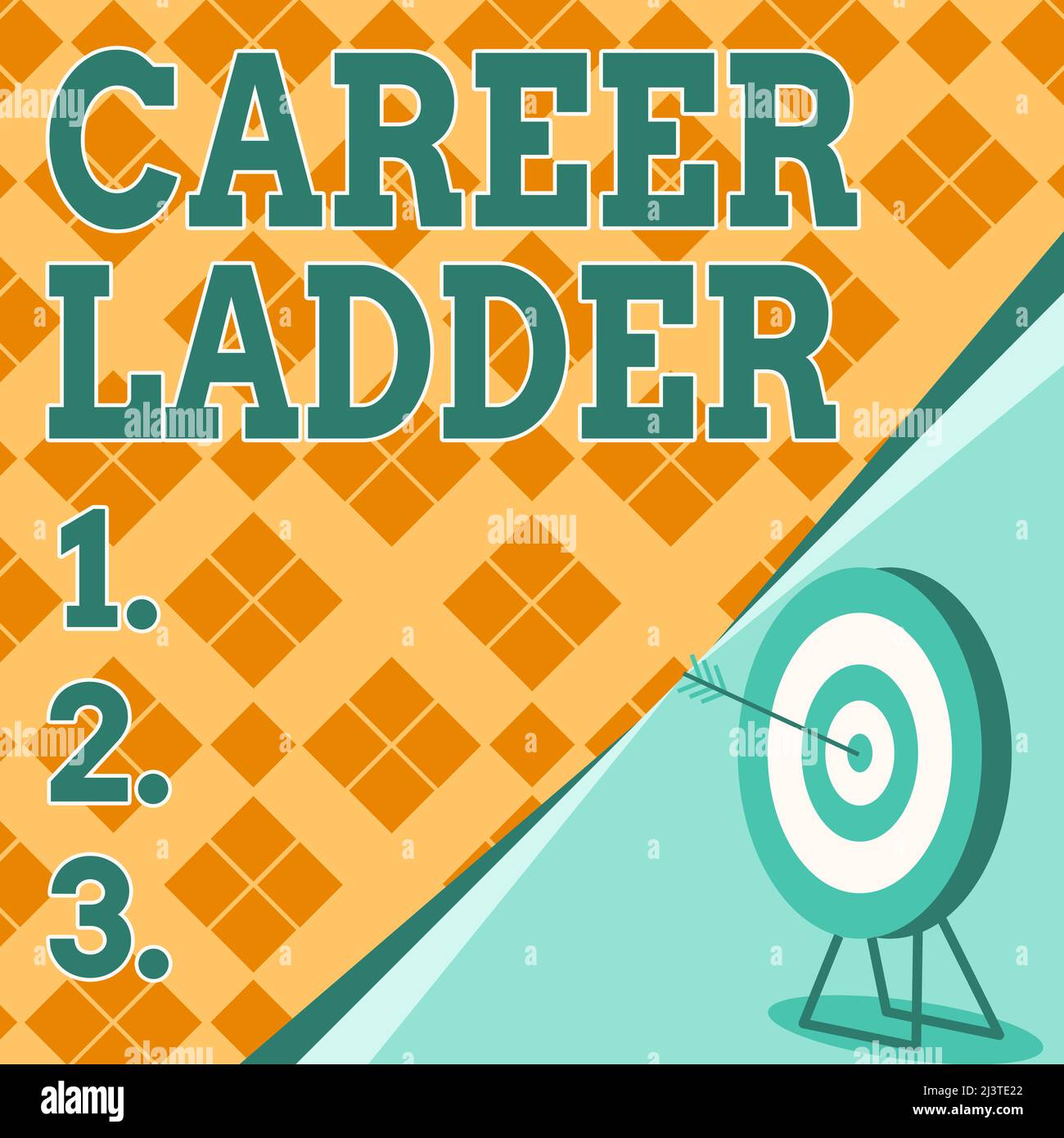 Sign displaying Career Ladder. Business idea Job Promotion Professional ...