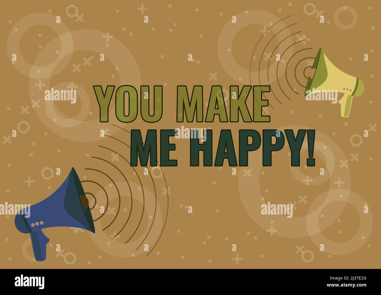 Handwriting text You Make Me Happy. Business overview You Make Me Happy ...