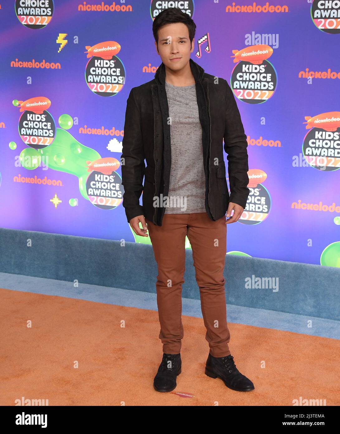 Los Angeles, USA. 09th Apr, 2022. Nathan Kress arrives at the 2022 ...