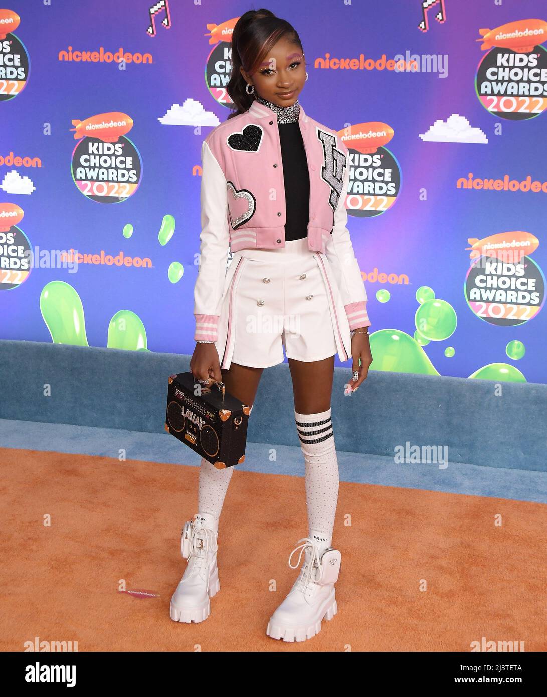 That Girl Lay Lay arrives at the 2022 Nickelodeon Kid's Choice Awards ...