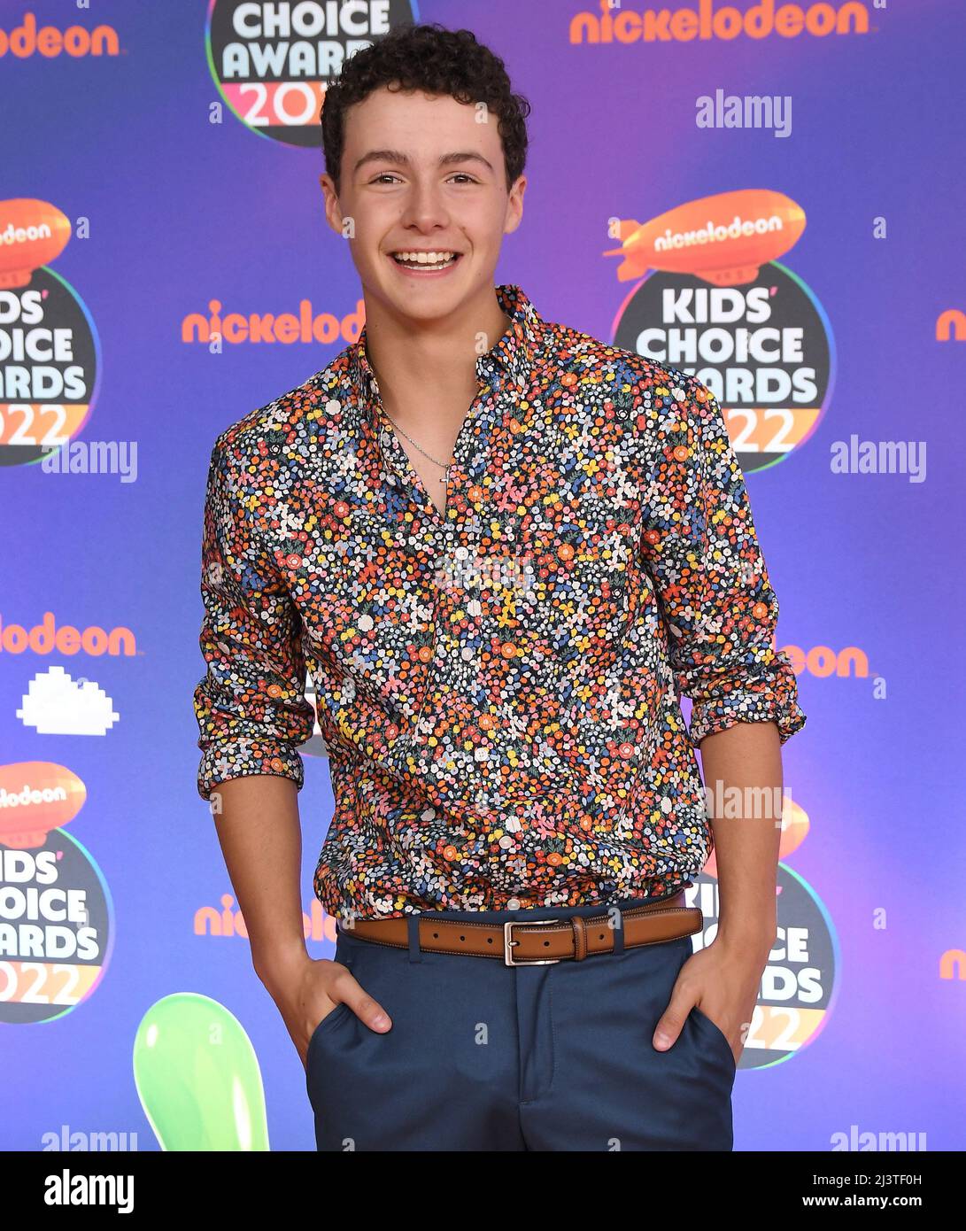 Los Angeles, USA. 09th Apr, 2022. Caleb Brown arrives at the 2022 ...