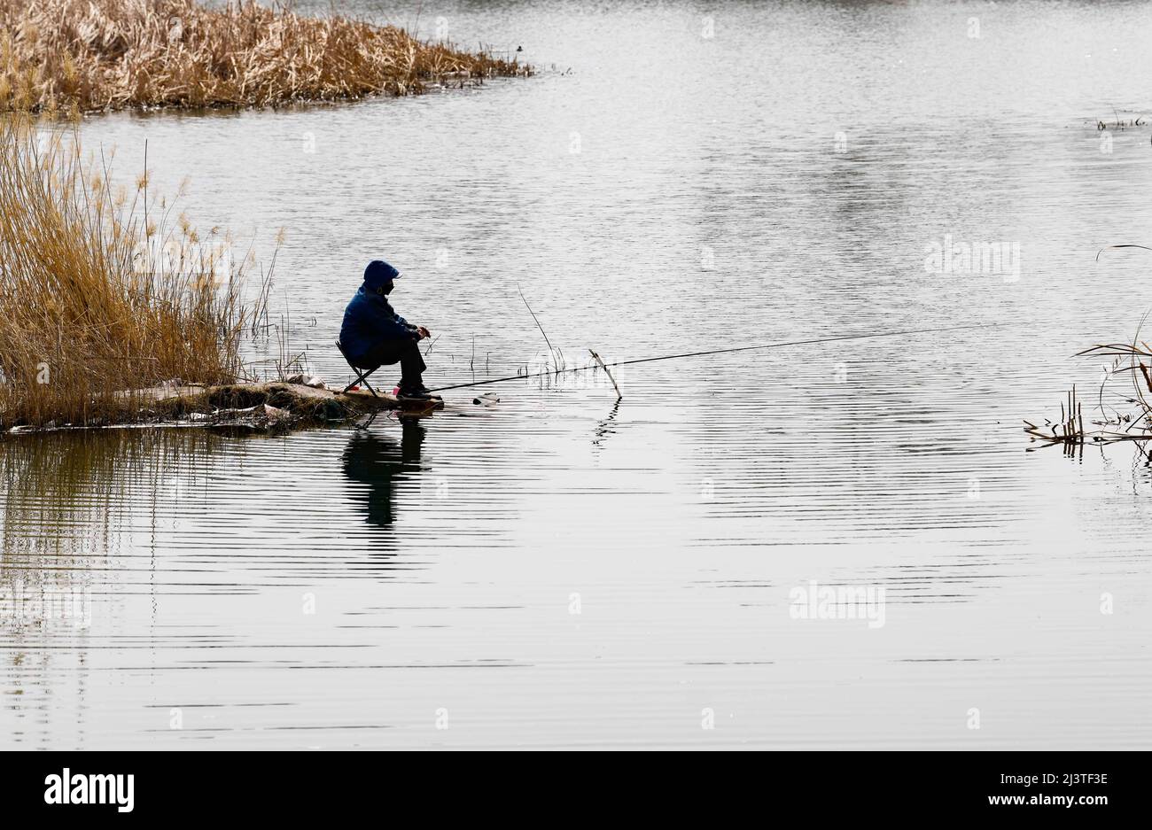 HOHHOT, CHINA - APRIL 10, 2022 - Photo taken on April 10, 2022 shows a ...