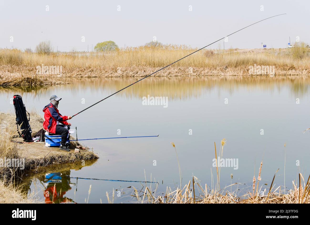 HOHHOT, CHINA - APRIL 10, 2022 - Photo taken on April 10, 2022 shows a ...