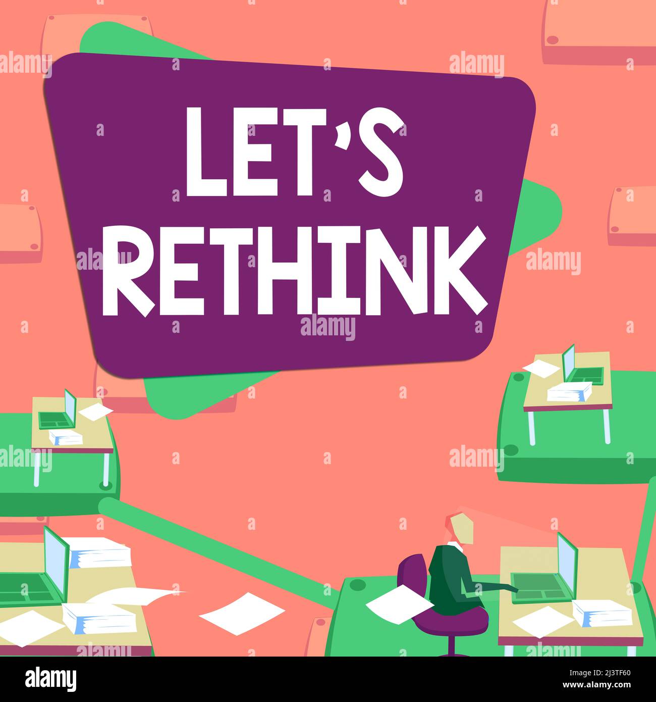 Writing displaying text Let S Rethink. Concept meaning an Afterthought ... Writing displaying text Let S Rethink. Concept meaning an Afterthought ...