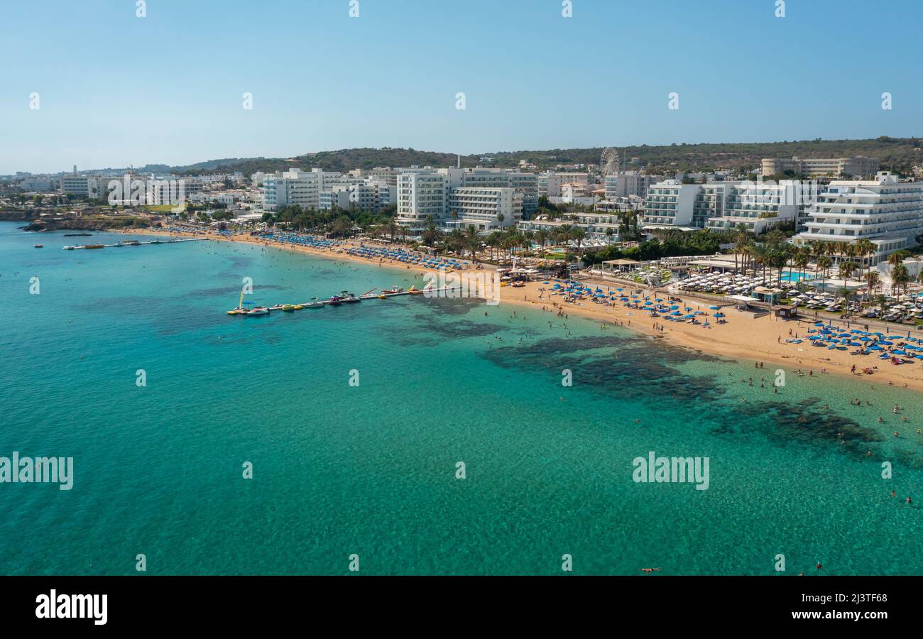 Cyprus hotel aerial hi-res stock photography and images - Alamy