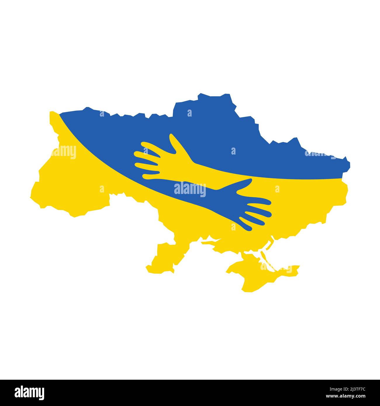 Hands of ukraine Cut Out Stock Images & Pictures - Alamy