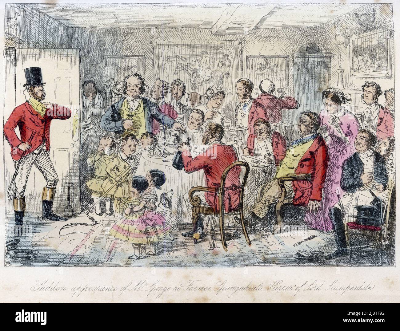 Sudden appearance of Mr Sponge at Farmer Springwheat's. Horror of Lord ...