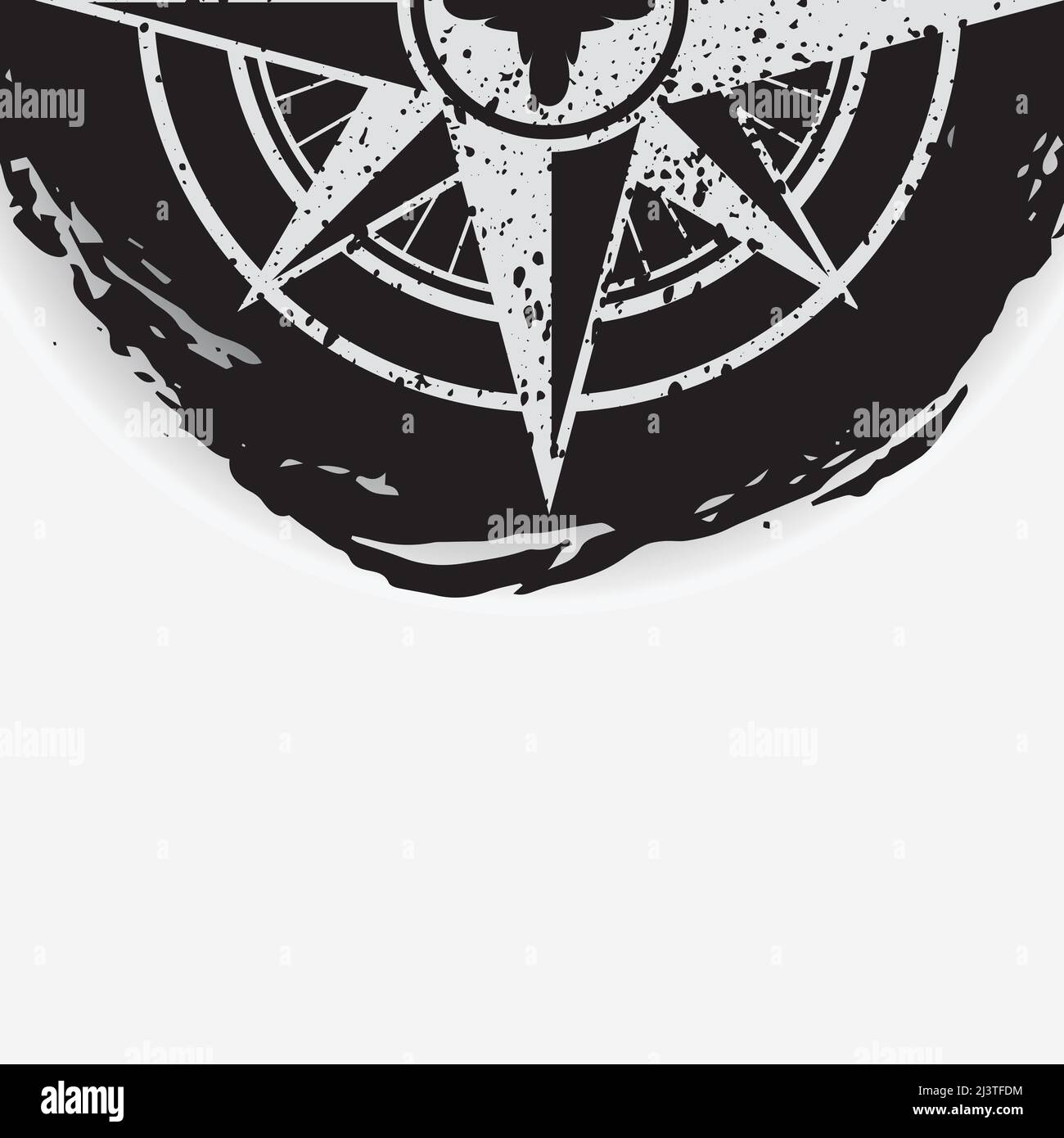 Circle grunge windrose background Stock Vector Image & Art - Alamy