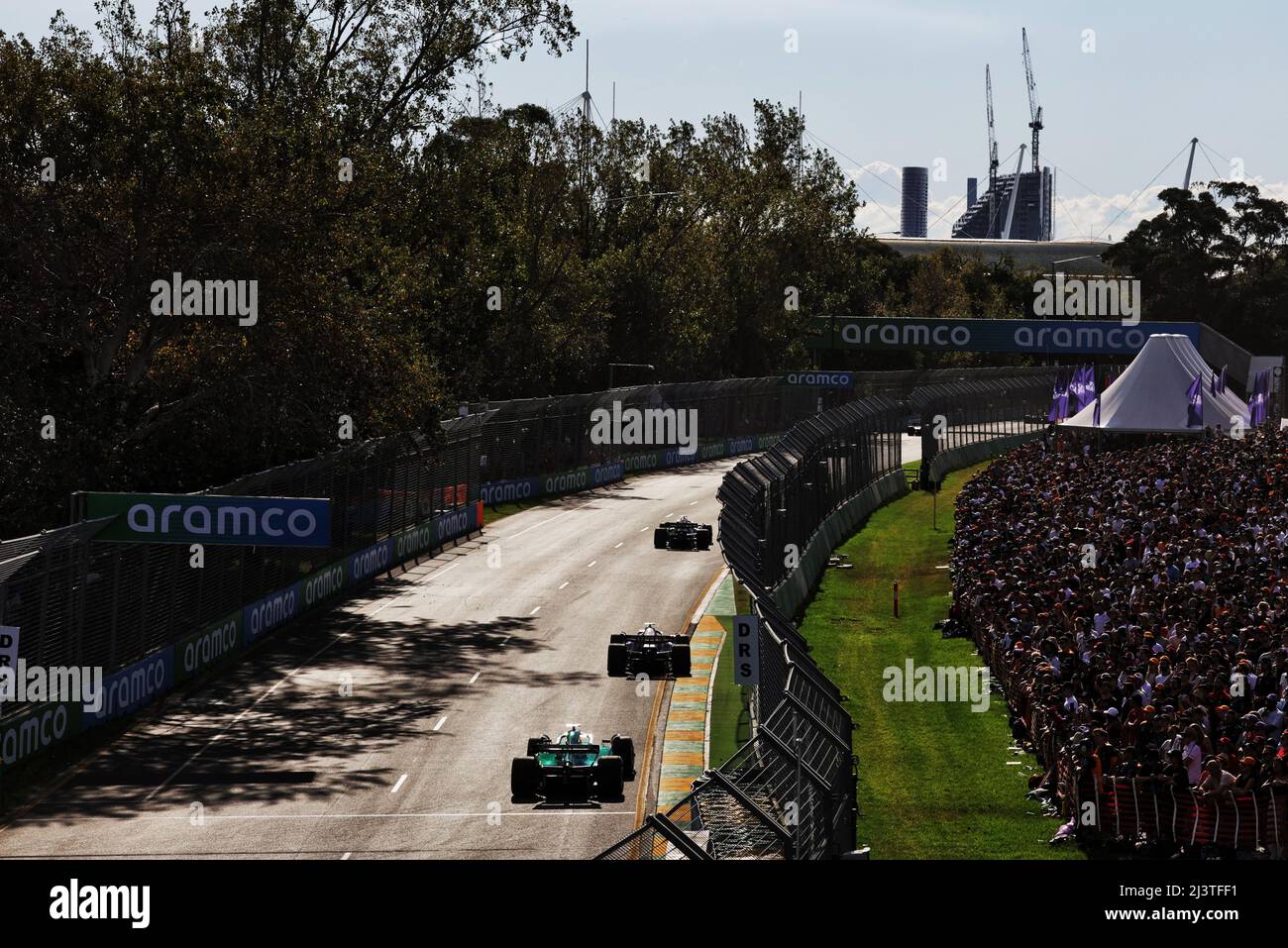 Lance Stroll (CDN) Aston Martin F1 Team AMR22. 10.04.2022. Formula 1 ...