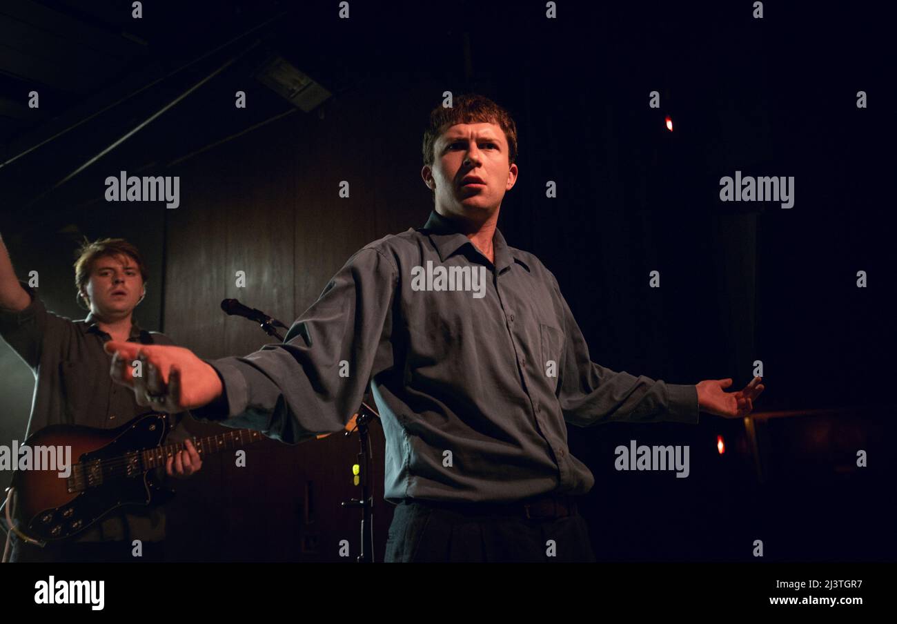 Copenhagen, Denmark. 08th, April 2022. The English post-punk band Shame ...