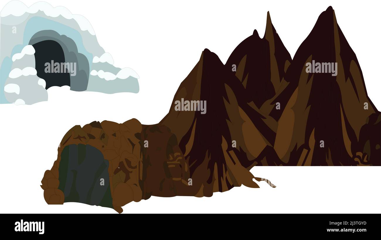 Arctic cave Cut Out Stock Images & Pictures - Alamy