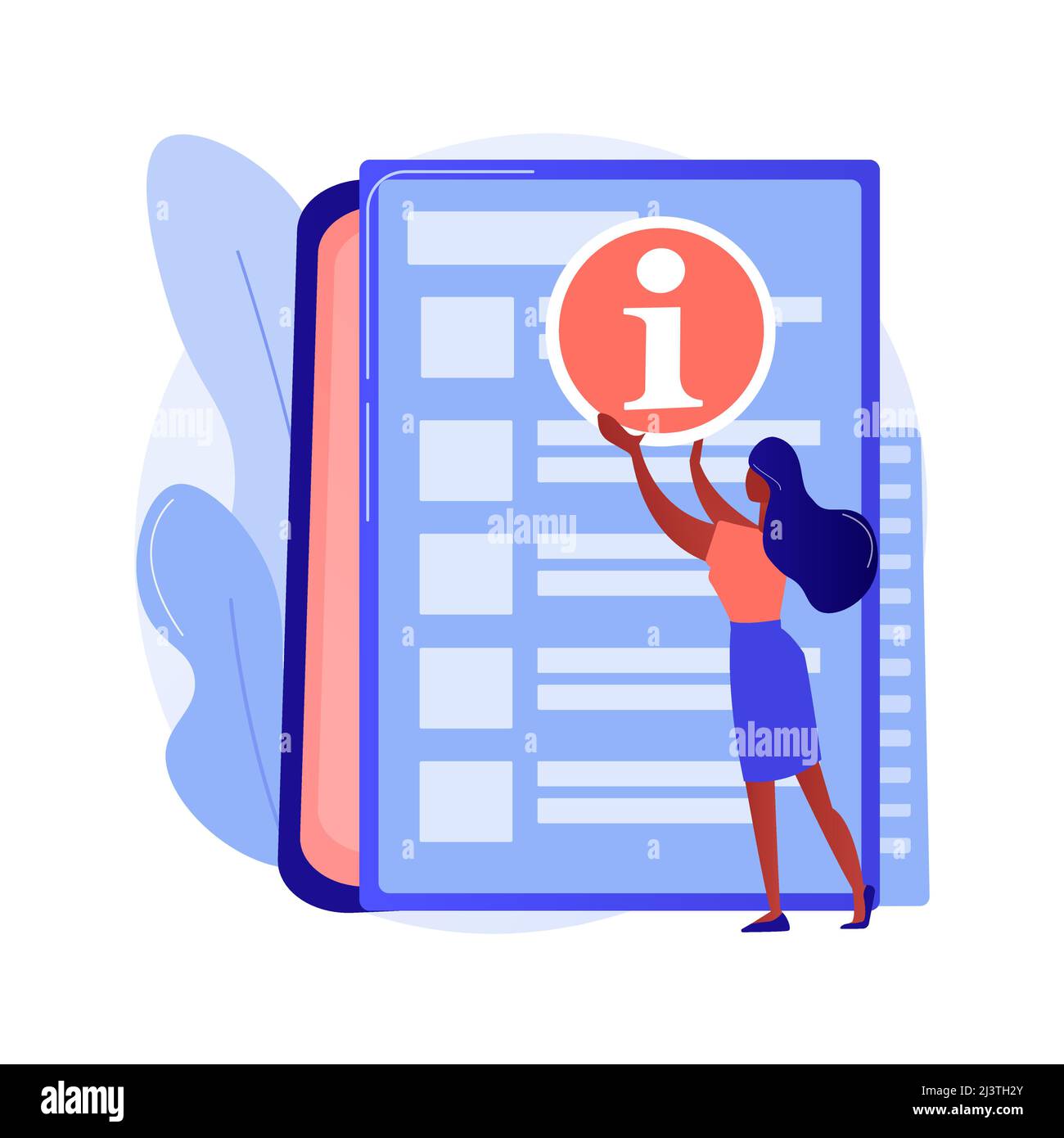 Customer service guide abstract concept vector illustration. Customer ...