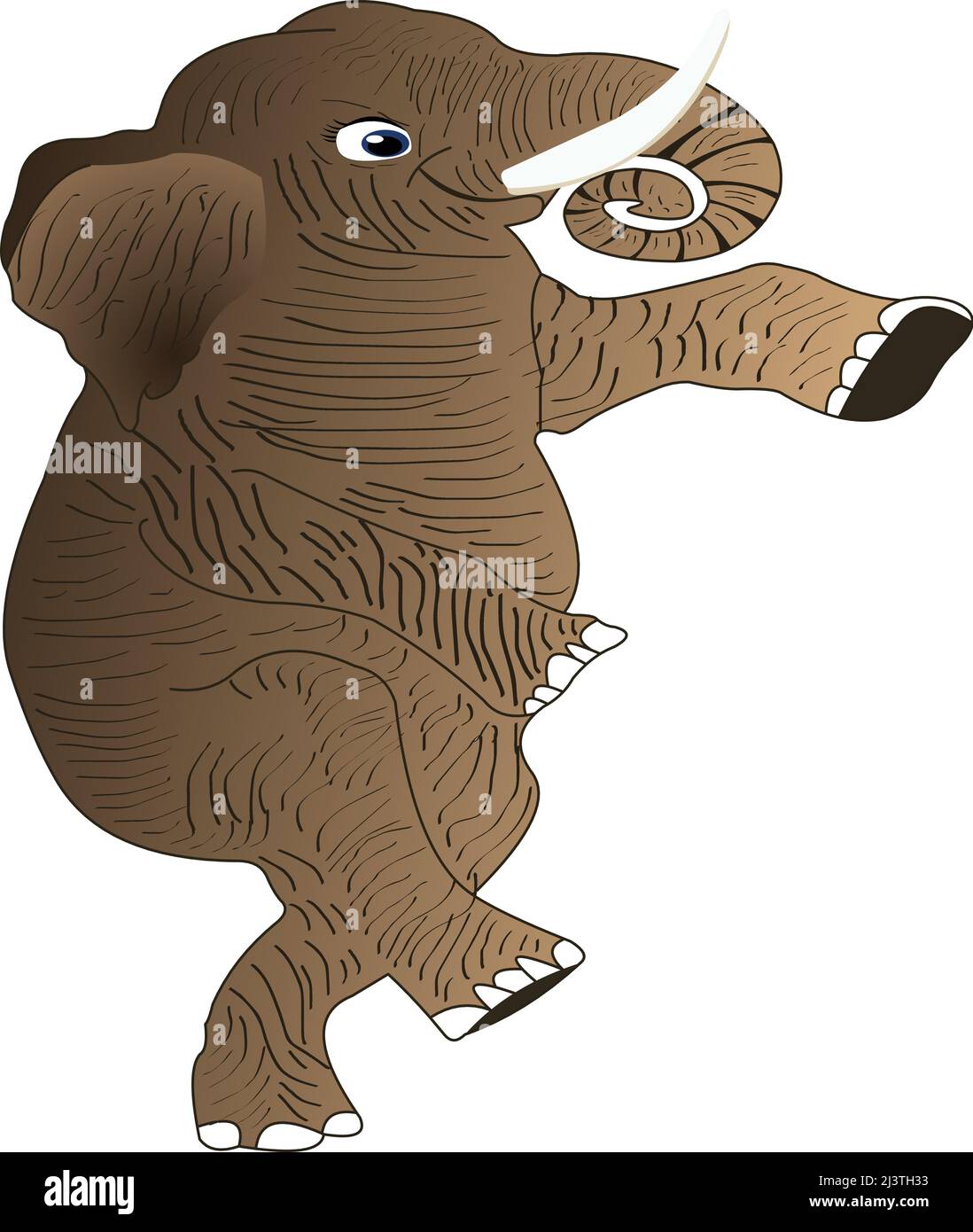 Vector sloth art Cut Out Stock Images & Pictures - Alamy