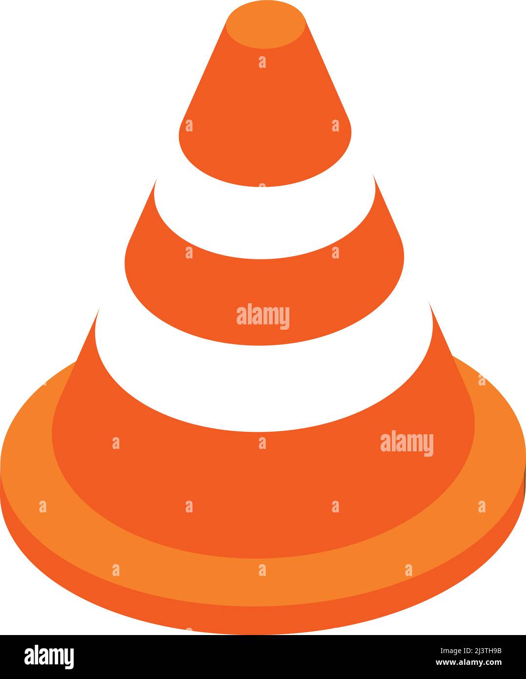 Road cone vector symbol graphic art Stock Vector Image & Art - Alamy