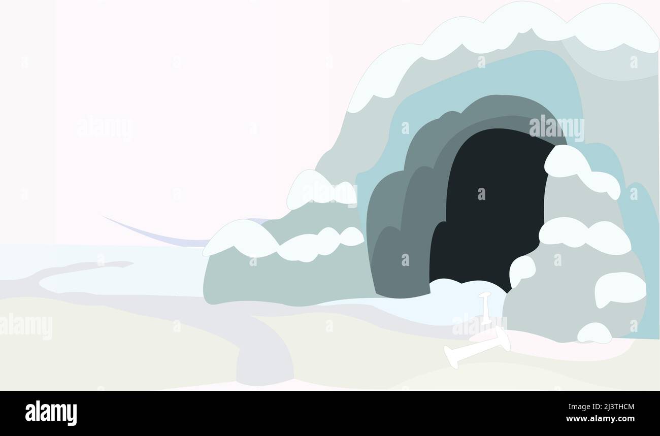 North ice field Stock Vector Images - Alamy