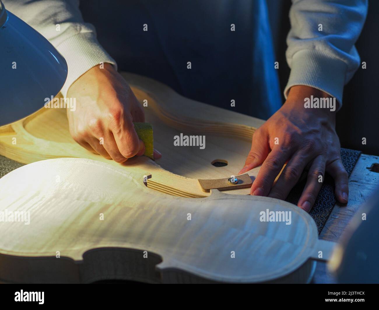 Luthier working chisel in new hi-res stock photography and images - Alamy