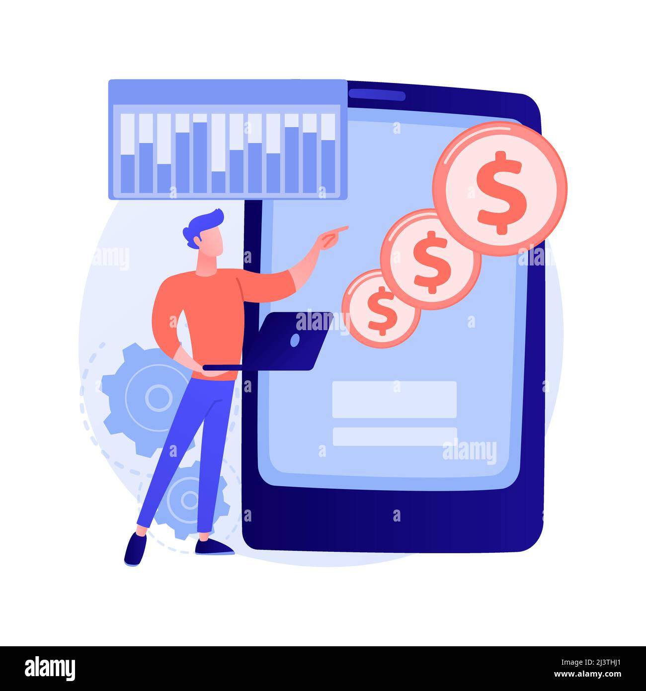 Individual distribution Stock Vector Images - Alamy