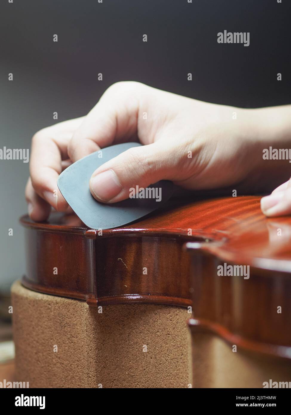 Luthier painting hi-res stock photography and images - Alamy