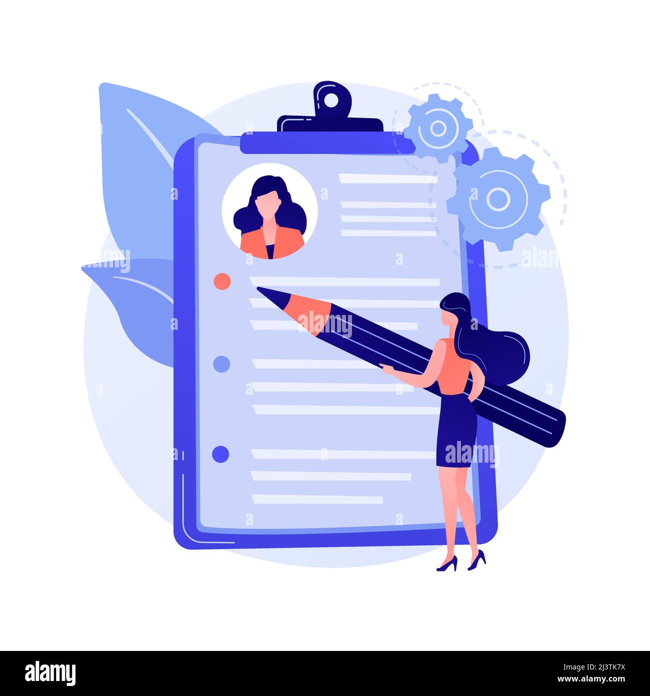 Online cv Stock Vector Images - Alamy