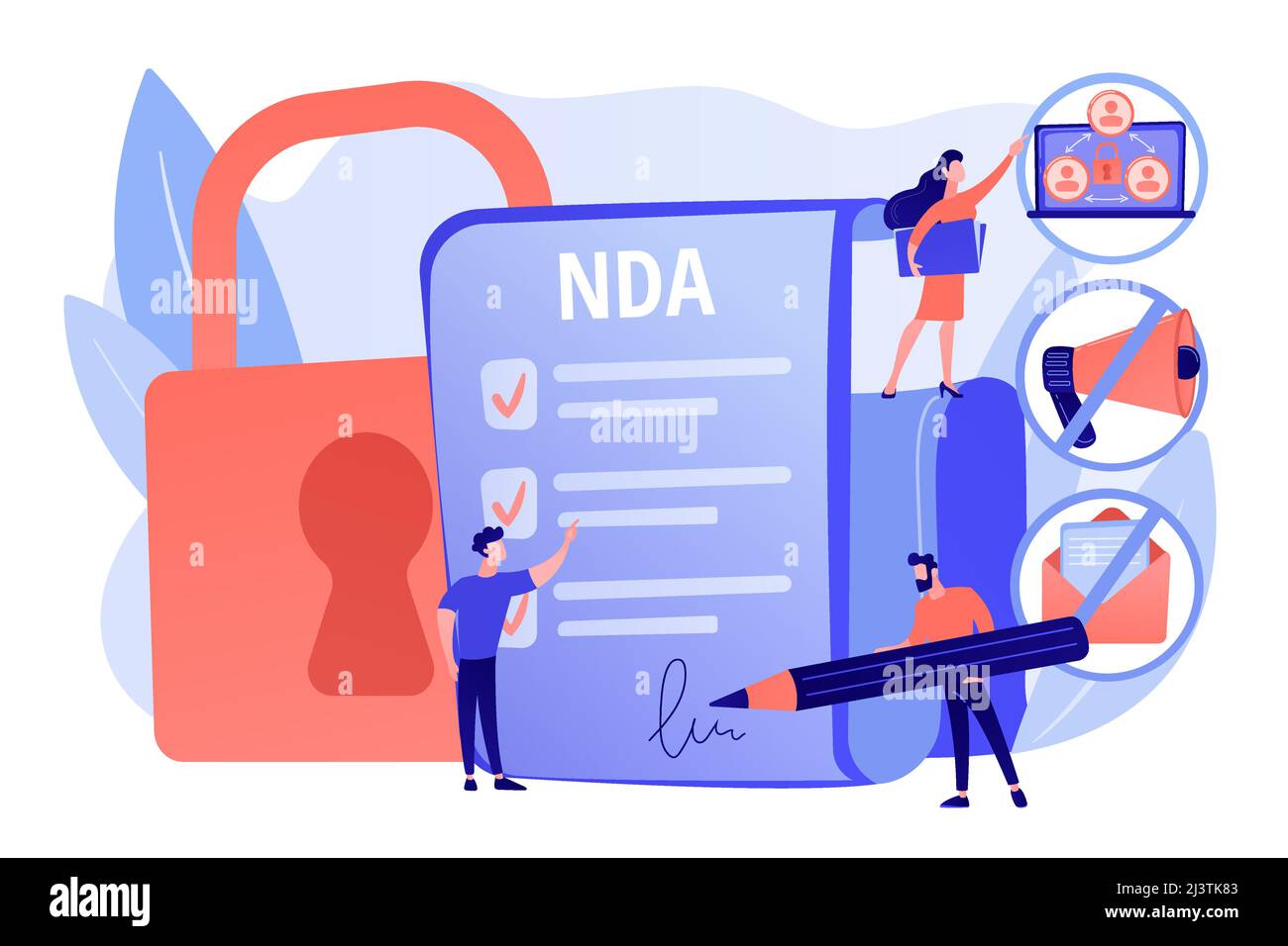 Proprietary information document. NDA contract. Nondisclosure agreement ...